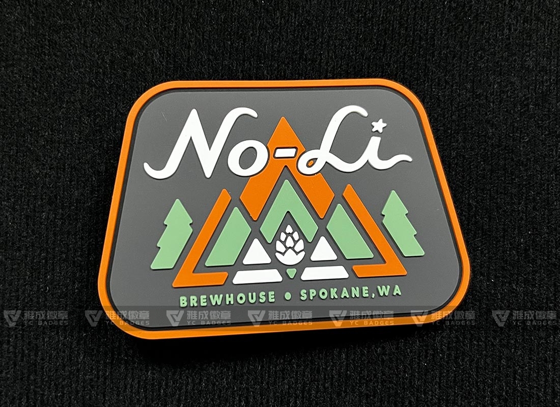 Customize Garment Accessores Fashion Patches PVC Rubber Badge | YC ...